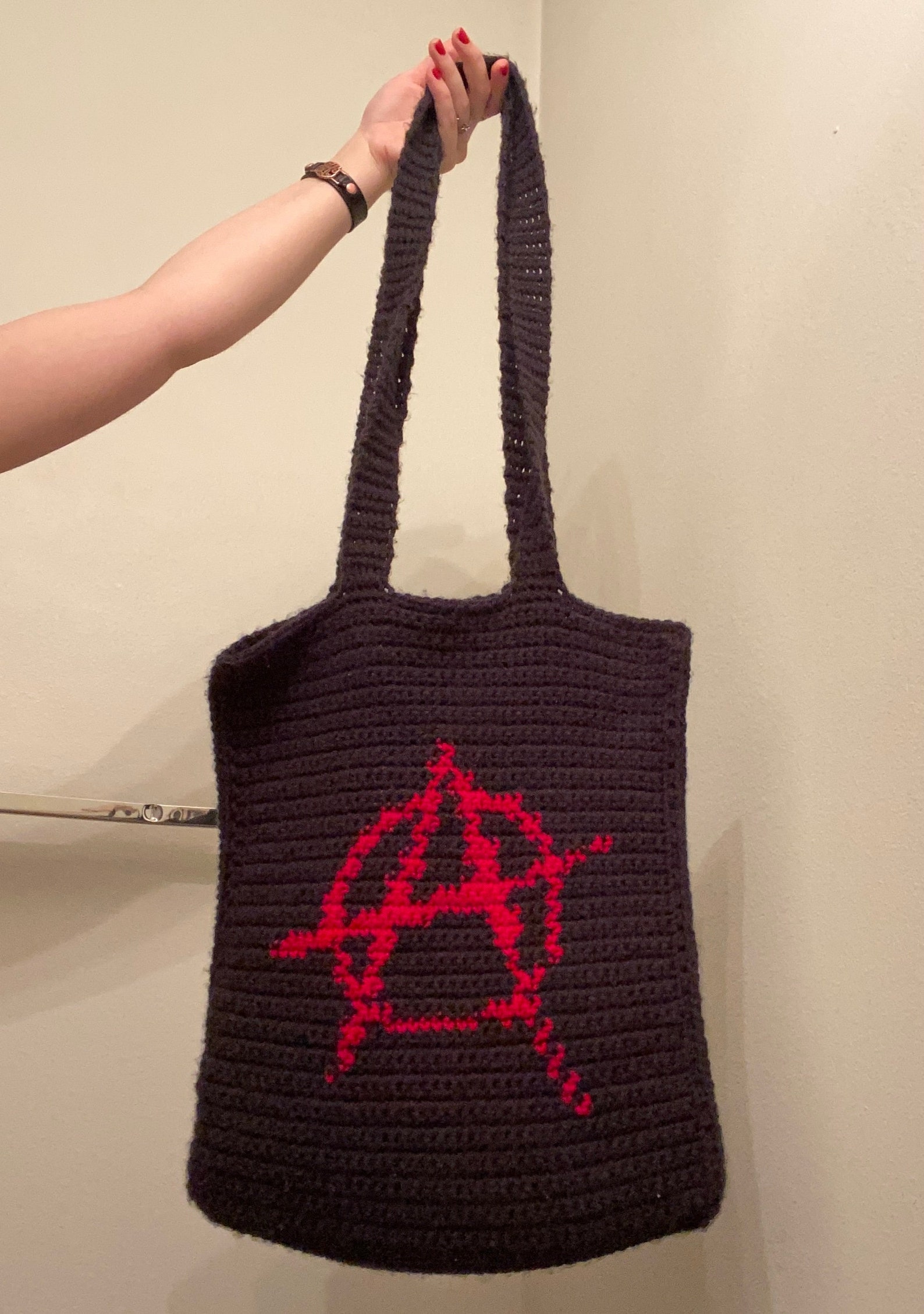 PATTERN ONLY! Anarchy Tote Bag Crochet Pattern - Etsy