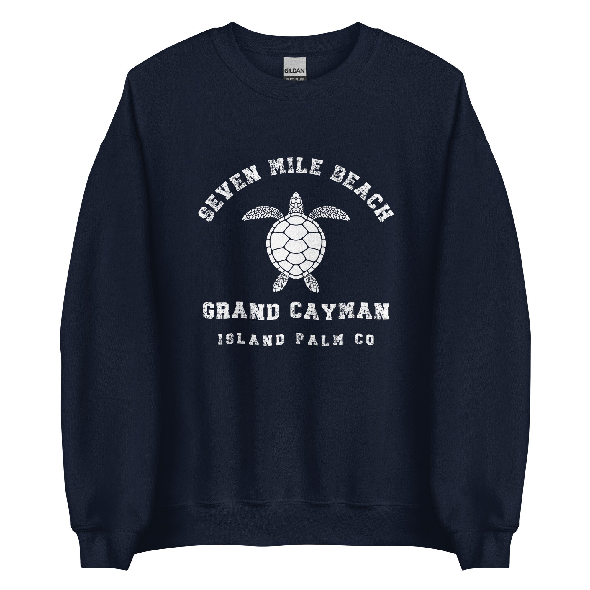 Seven Mile Beach Grand Cayman Unisex Crewneck Sweatshirt/cayman Shirt ...