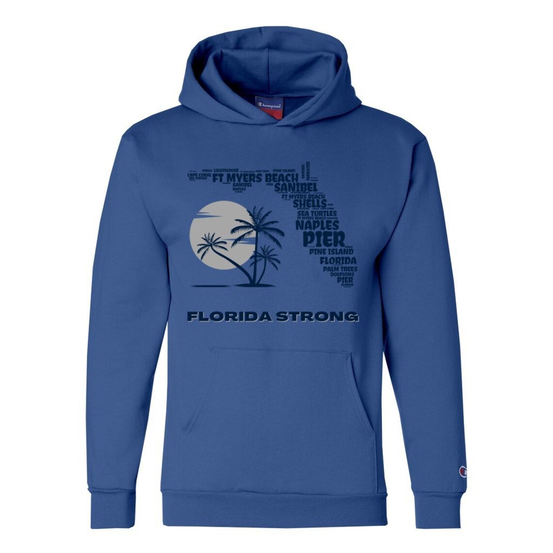 Florida Strong Champion Hoodie/florida Hoodie/sanibel - Etsy