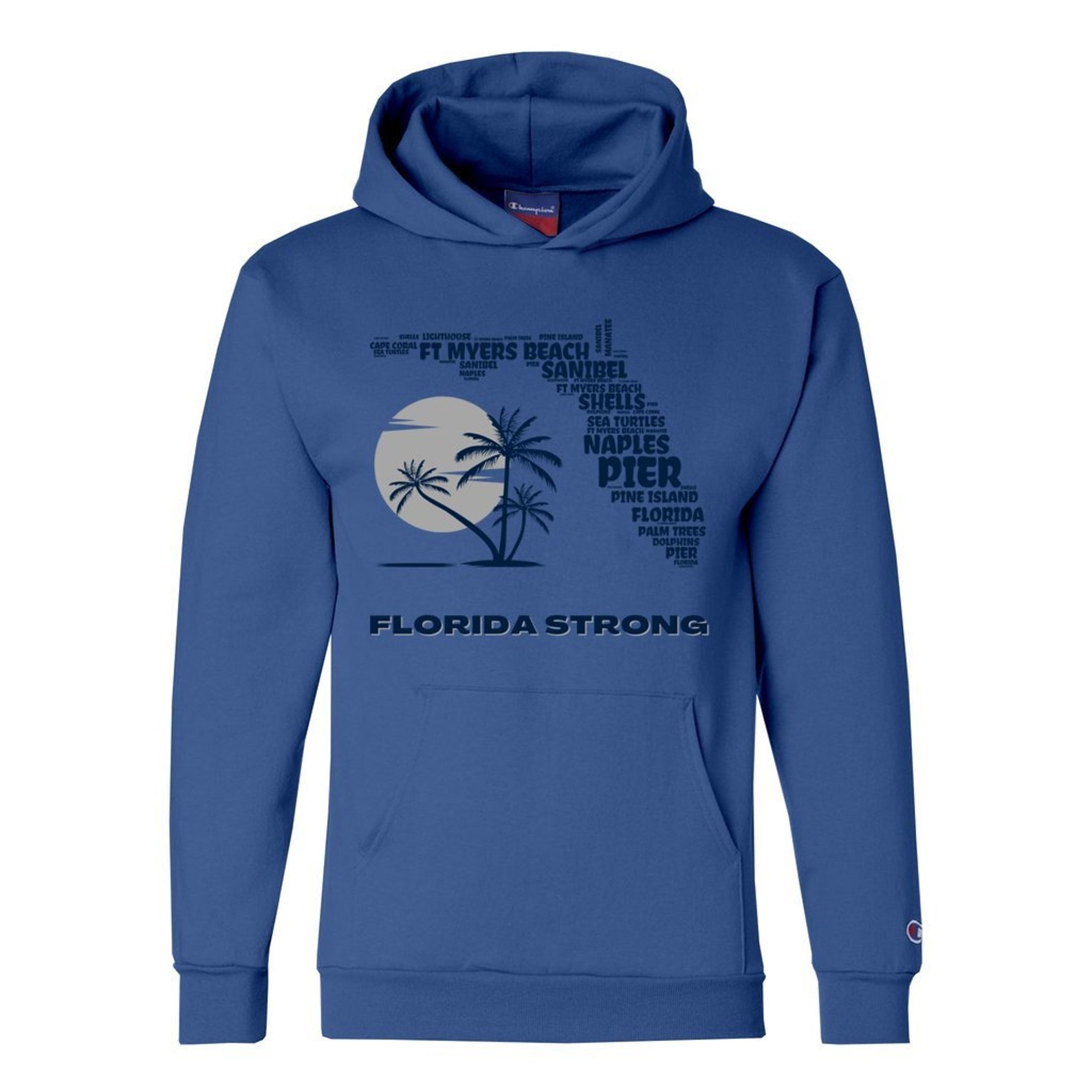 Florida Strong Champion Hoodie/florida Hoodie/sanibel - Etsy