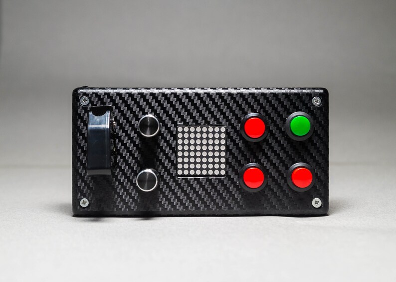 Pc Button Box With Led Matrix Shift Indicator for Sim Racing - Etsy