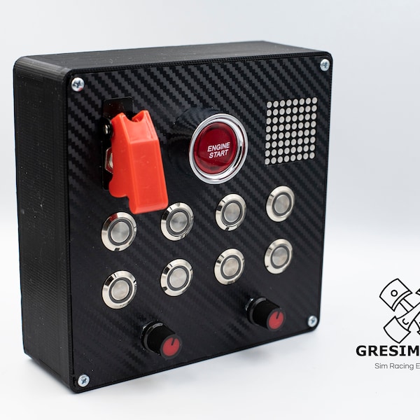 Sim Racing Button Box - Etsy