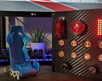 Sim Racing Button Box - Etsy
