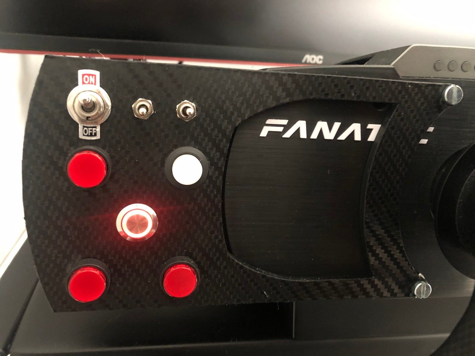Fanatec Csl Elite Dashboard Button Box - Etsy Canada