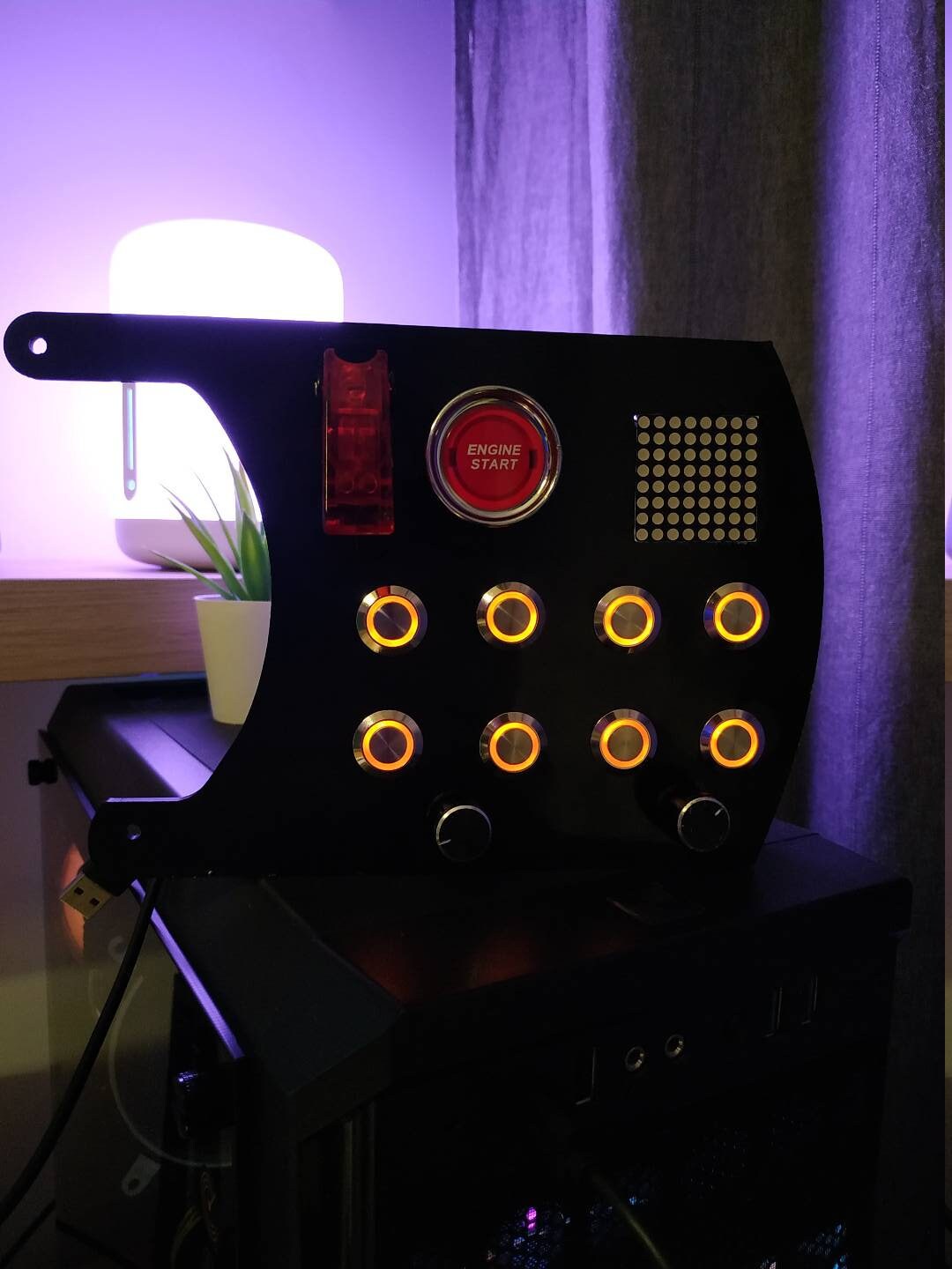 Fanatec CSW 2.5 Side Button Box With Led Matrix Indicator - Etsy