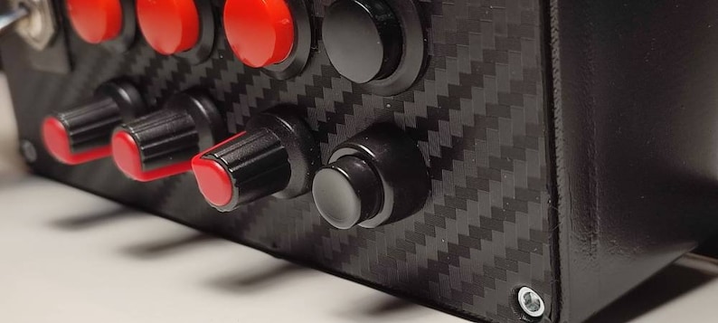 PC Button Box 19 Functios for Sim Racing With Fanatec Mount - Etsy