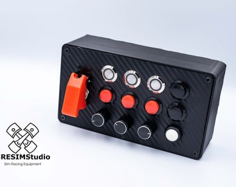 PC USB 31 Functions Button Box for Simracing All Backlit - Etsy UK