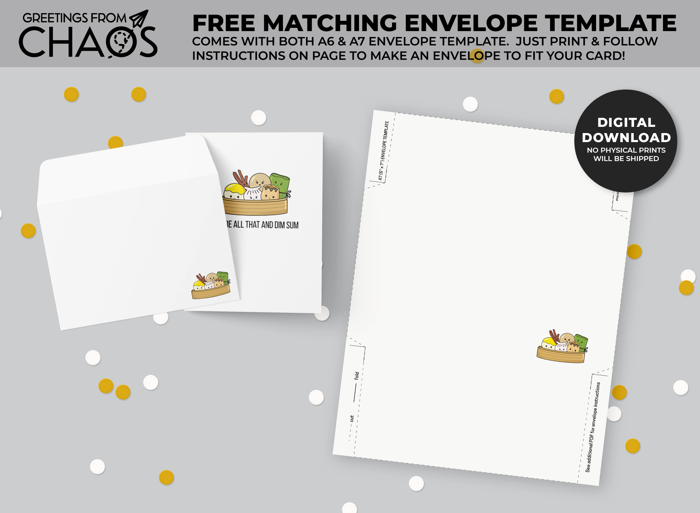 You're All That and Dim Sum Printable Card Punny - Etsy Canada