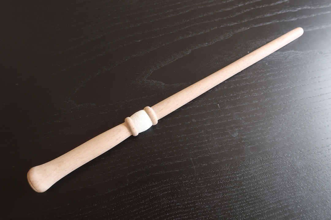 Hand Carved Witches or Wizards Wand. A Simple Beginners Wand. Made From ...