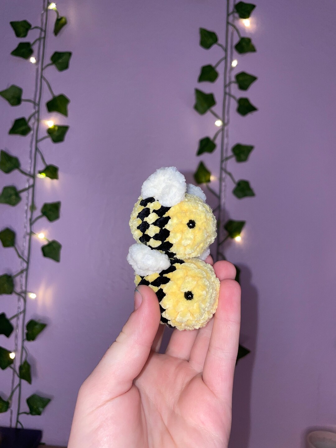 Crochet Velvet Bee - Etsy
