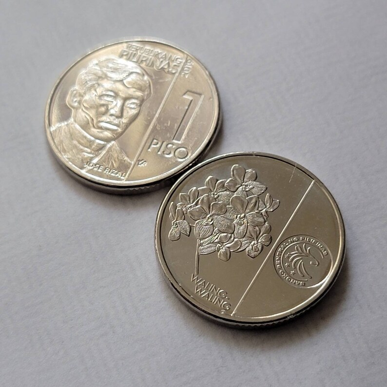 1 Peso Philippine Coin Original New Uncirculated Coin - Etsy