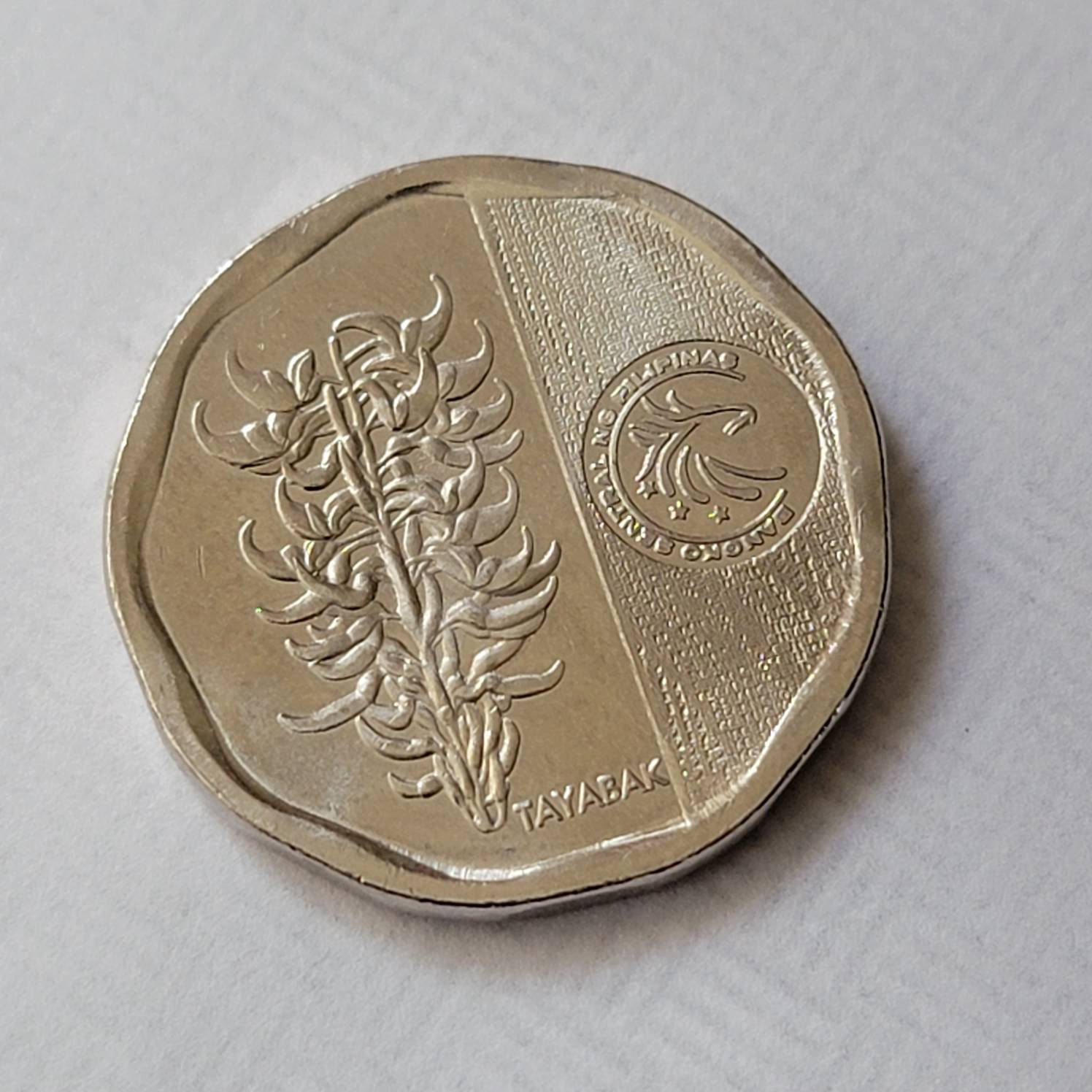 5 Peso Philippine Coin Original New Uncirculated, Coin Collectors Item ...