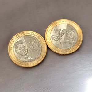 20 Peso Genuine Philippine Coin Original, 1 Pc, Coin Collector's Item ...