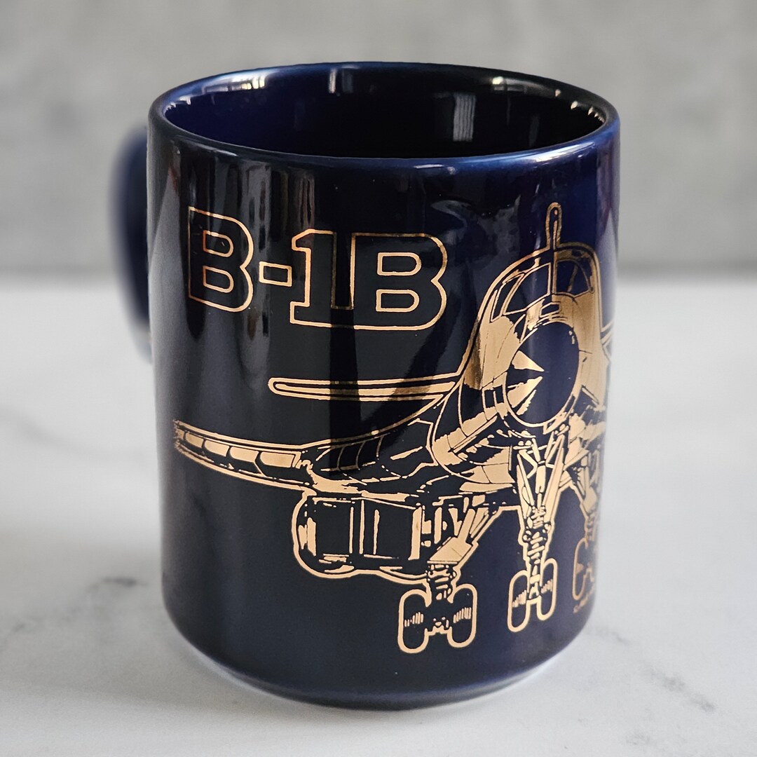 B-1B Lancer Bomber Coffee Mug USAF US Air Force North American Rockwell ...
