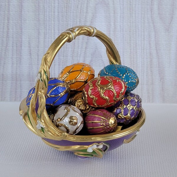 Franklin Mint Eggs - Etsy