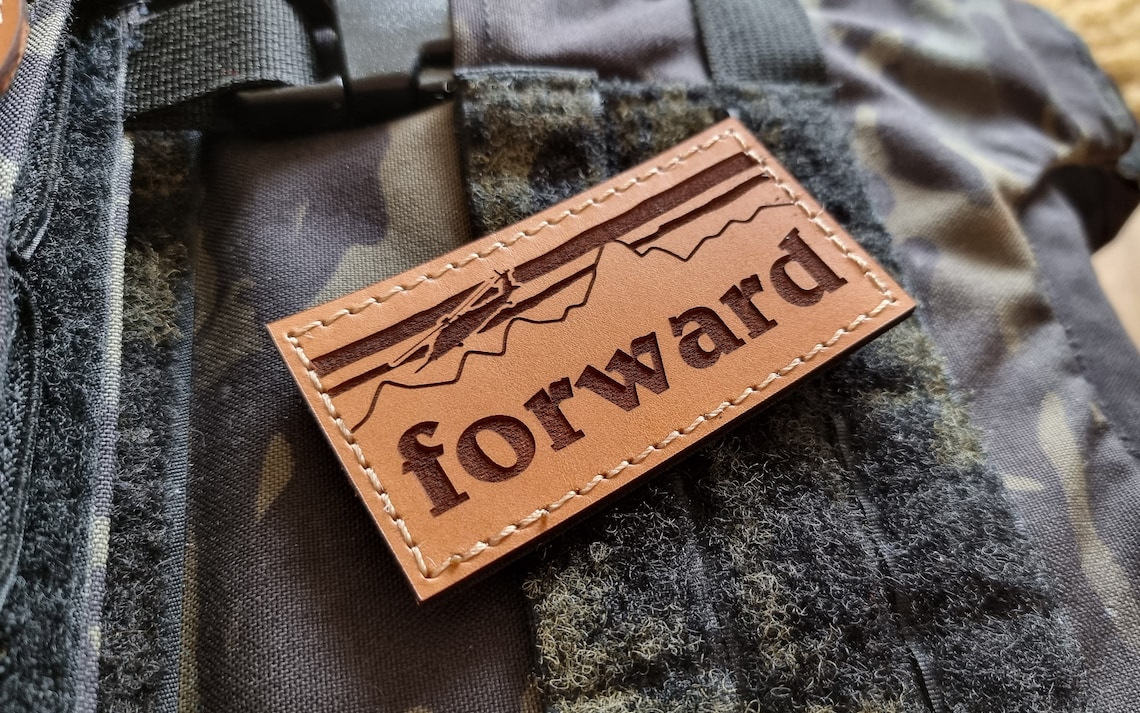 Forward Observations Group TAN EDITION Leather Patch - Etsy