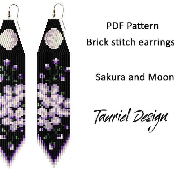 Beaded Fringe Earrings Pattern - Etsy