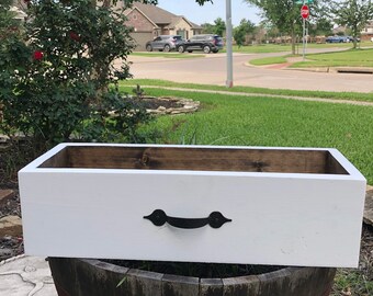 White Wood Box - Etsy