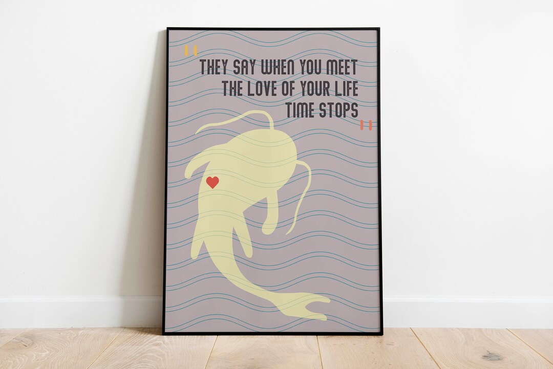 Tim Burton's Big Fish Minimal Movie Poster | Wall Artwork | Home Decor ...