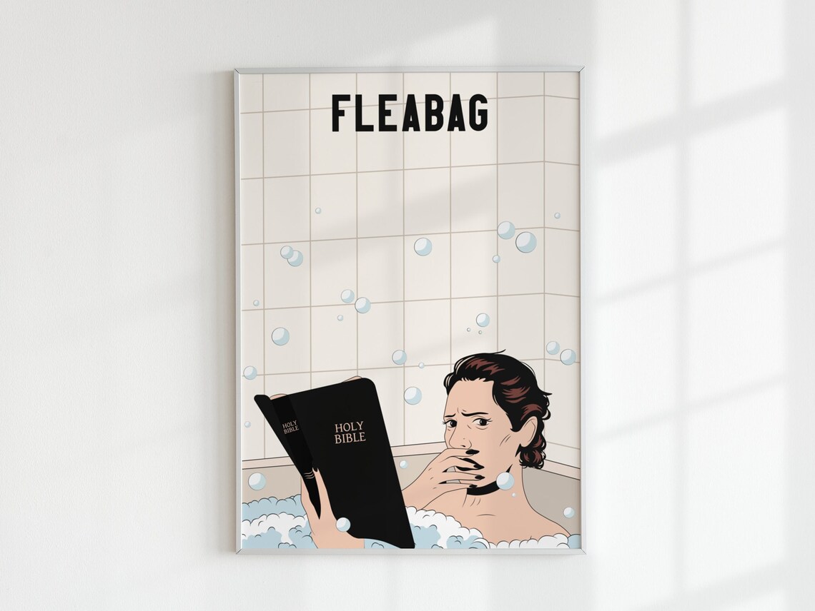 Fleabag Poster Phoebe Waller-bridge TV Series Printable - Etsy