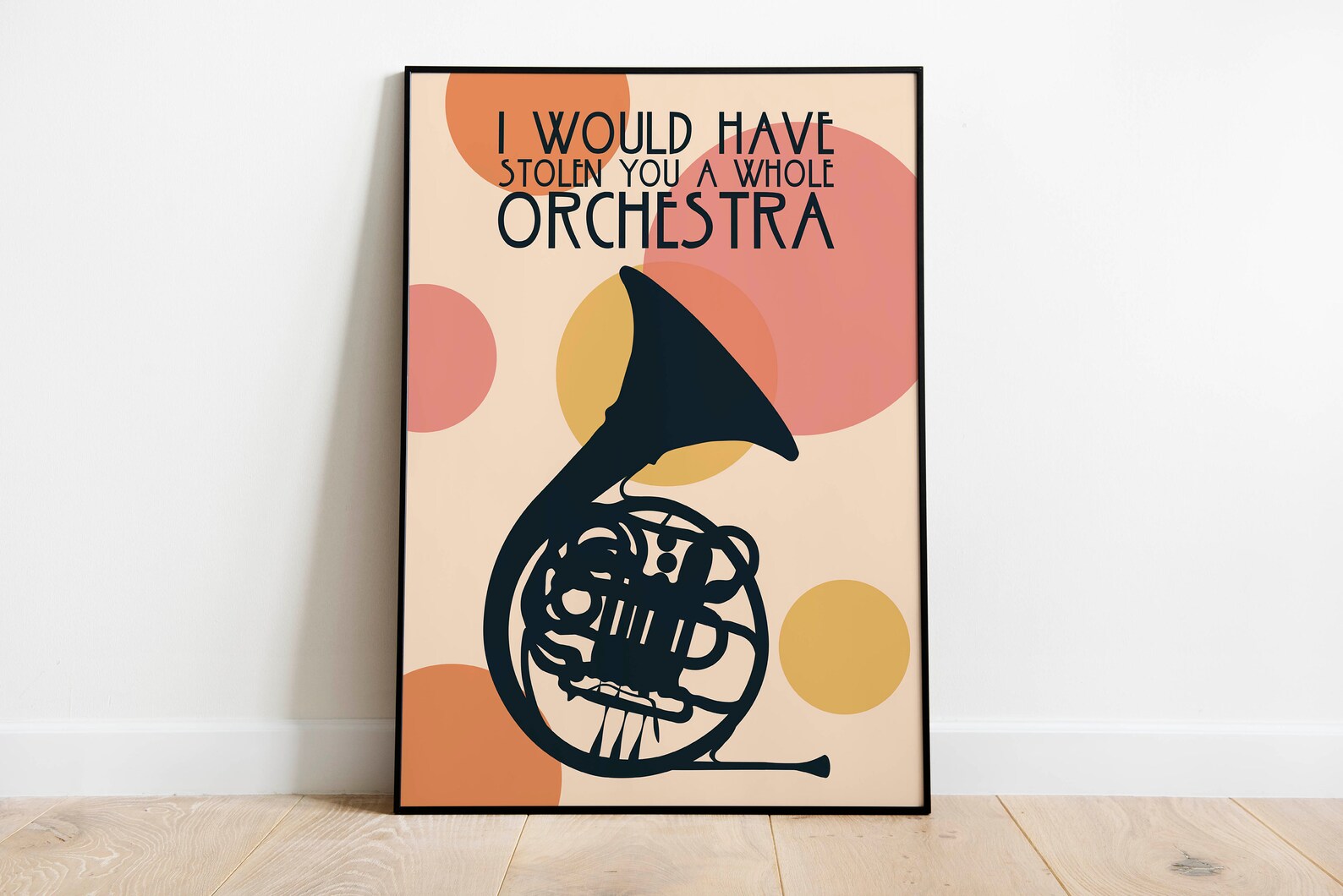 HIMYM TV Show Digital Poster, Blue French Horn, How I Met Your Mother ...