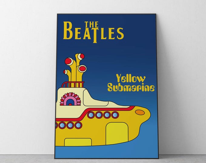Beatles Tube Map – A3 Art Print - Etsy Canada