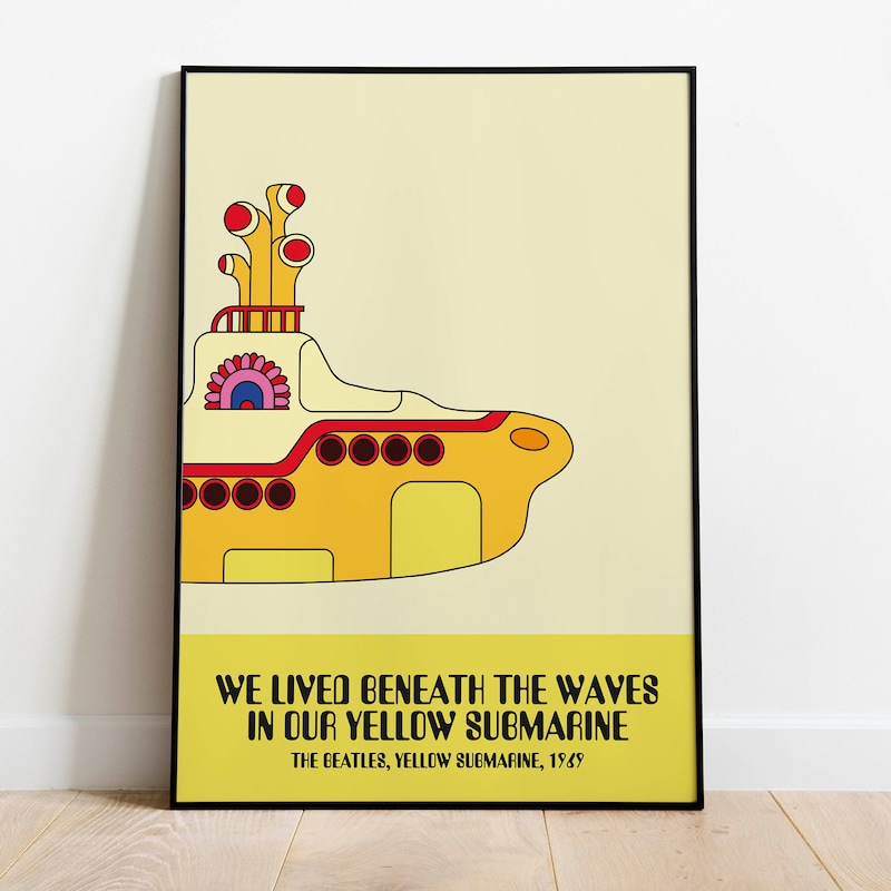 Yellow Submarine - Etsy