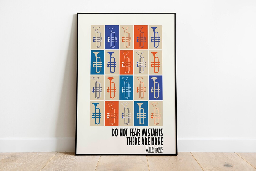 Miles Davis Poster, Jazz Music Posters and Prints for Home Decoration ...