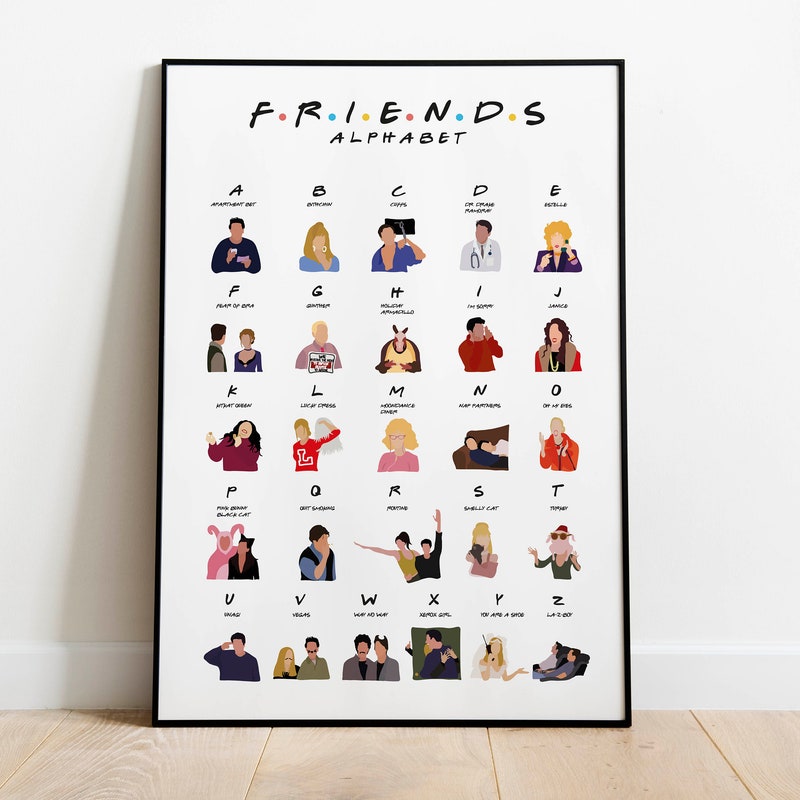 Friends Printable - Etsy