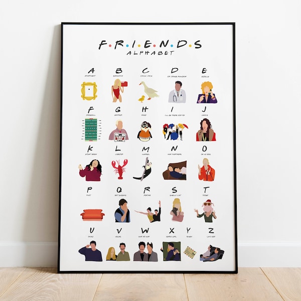 Friends Printable - Etsy