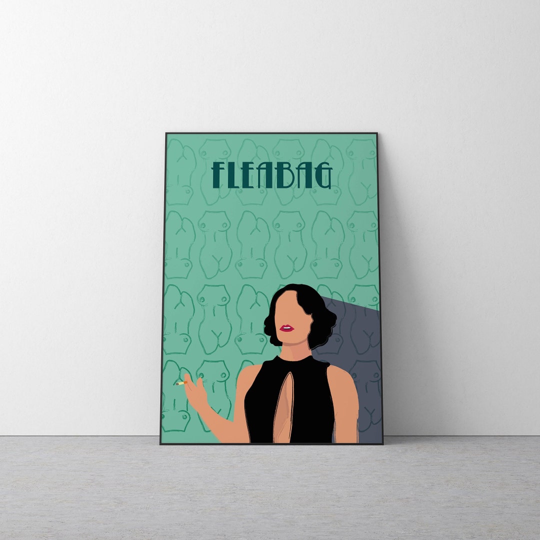 5 Colors of Fleabag TV Show Minimalist Poster, Digital Art Print ...