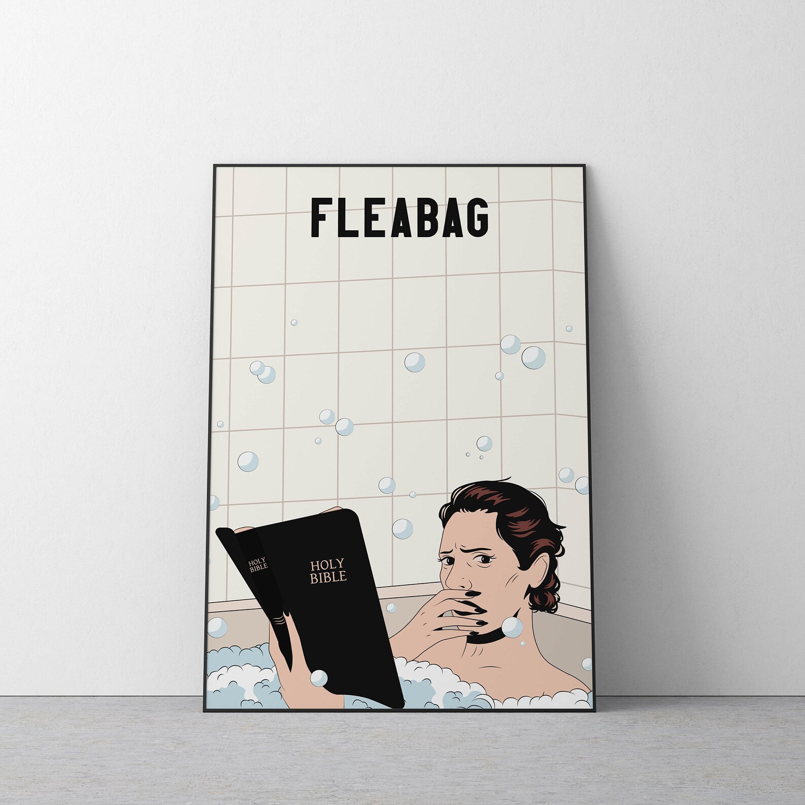 Fleabag Poster Phoebe Waller-bridge TV Series Printable - Etsy
