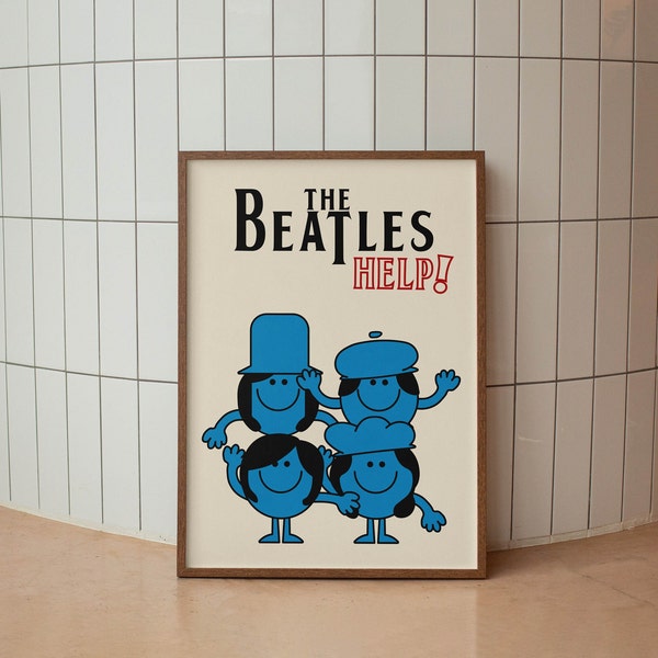 Beatles Print - Etsy UK