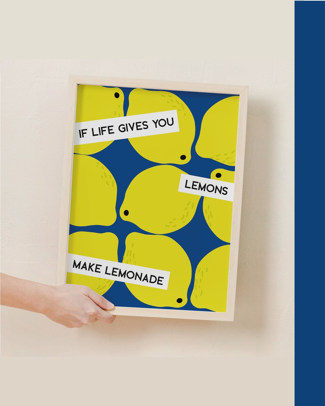 When Life Gives You Lemons Printable, Fruit Wall Art, Kitchen Wall Art ...