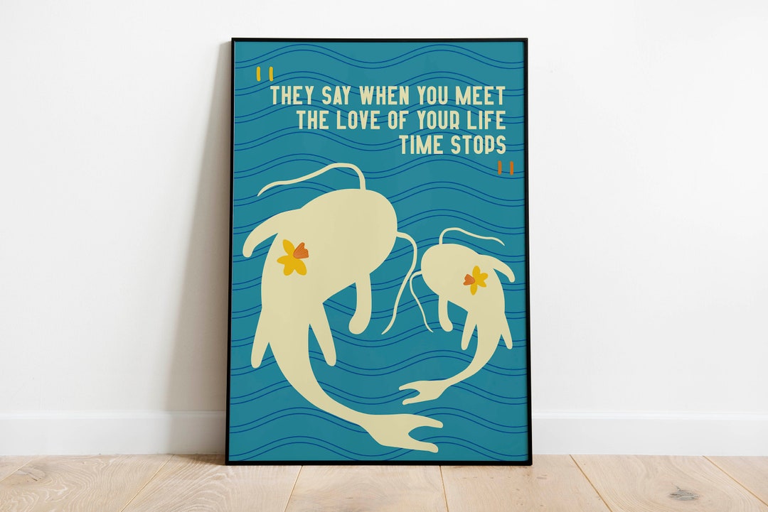 Tim Burtons Big Fish Minimal Film Poster Wandkunst Wohnkultur ...