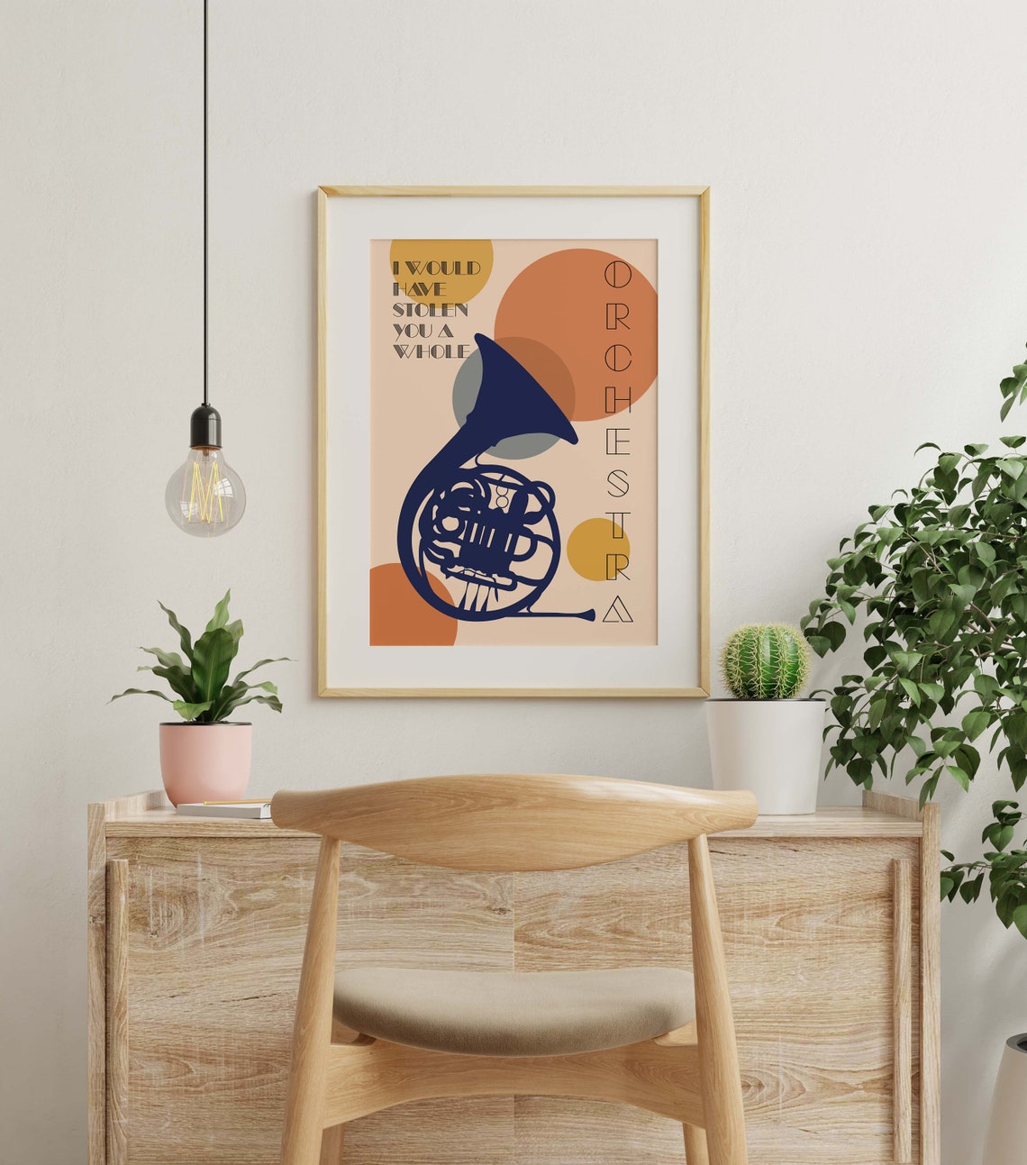 HIMYM TV Show Digital Poster Blue French Horn How I Met Your - Etsy