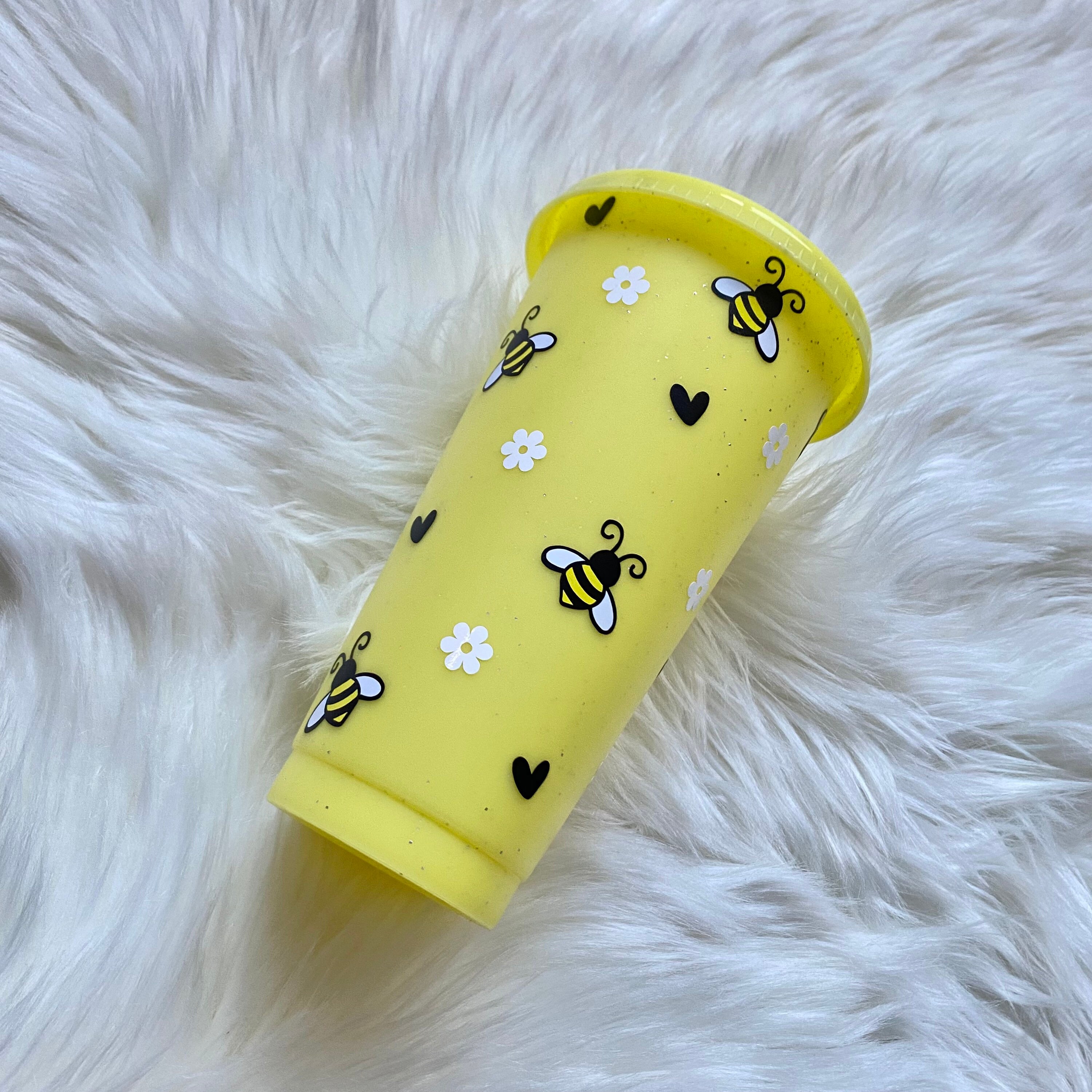 Bumblebee Buzz Bumblebee Cup Summer Drink Ware - Etsy