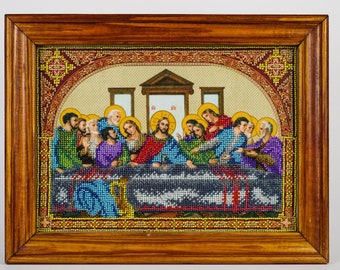 The Last Supper Embroidery | Etsy