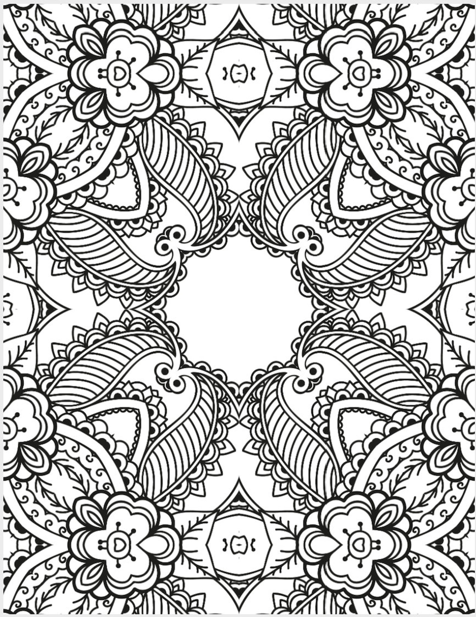 100 Unique Mandala Designs (print and Tablet) - Etsy