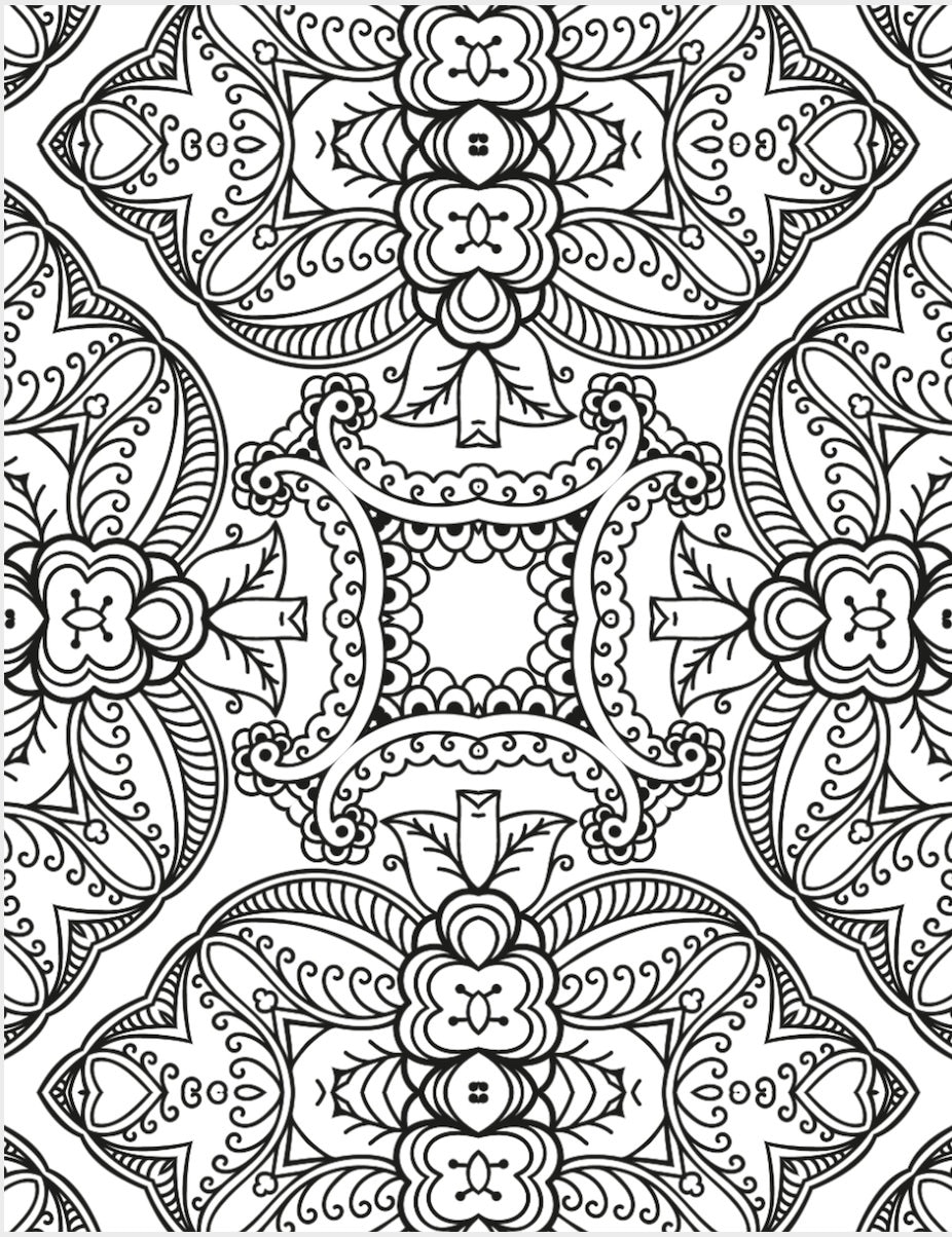 100 Unique Mandala Designs (print and Tablet) - Etsy