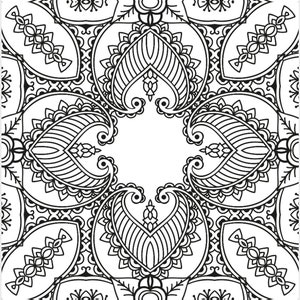 100 Unique Mandala Designs (print and Tablet) - Etsy