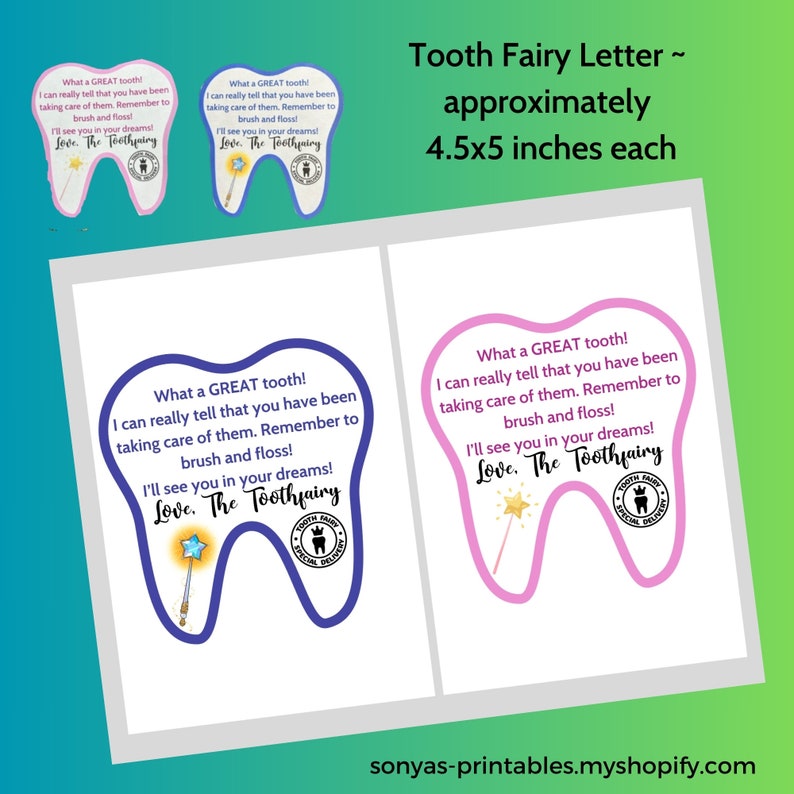 Printable Tooth Fairy Letter Tooth Fairy Letter for Boy - Etsy Australia