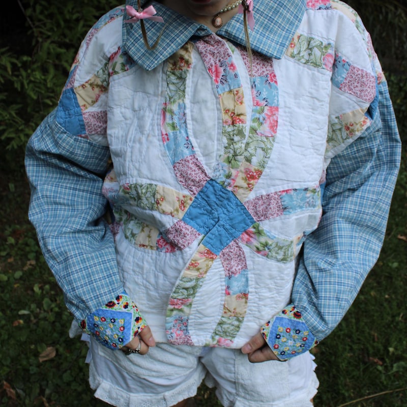 Patchwork Quilt Jacket - Etsy