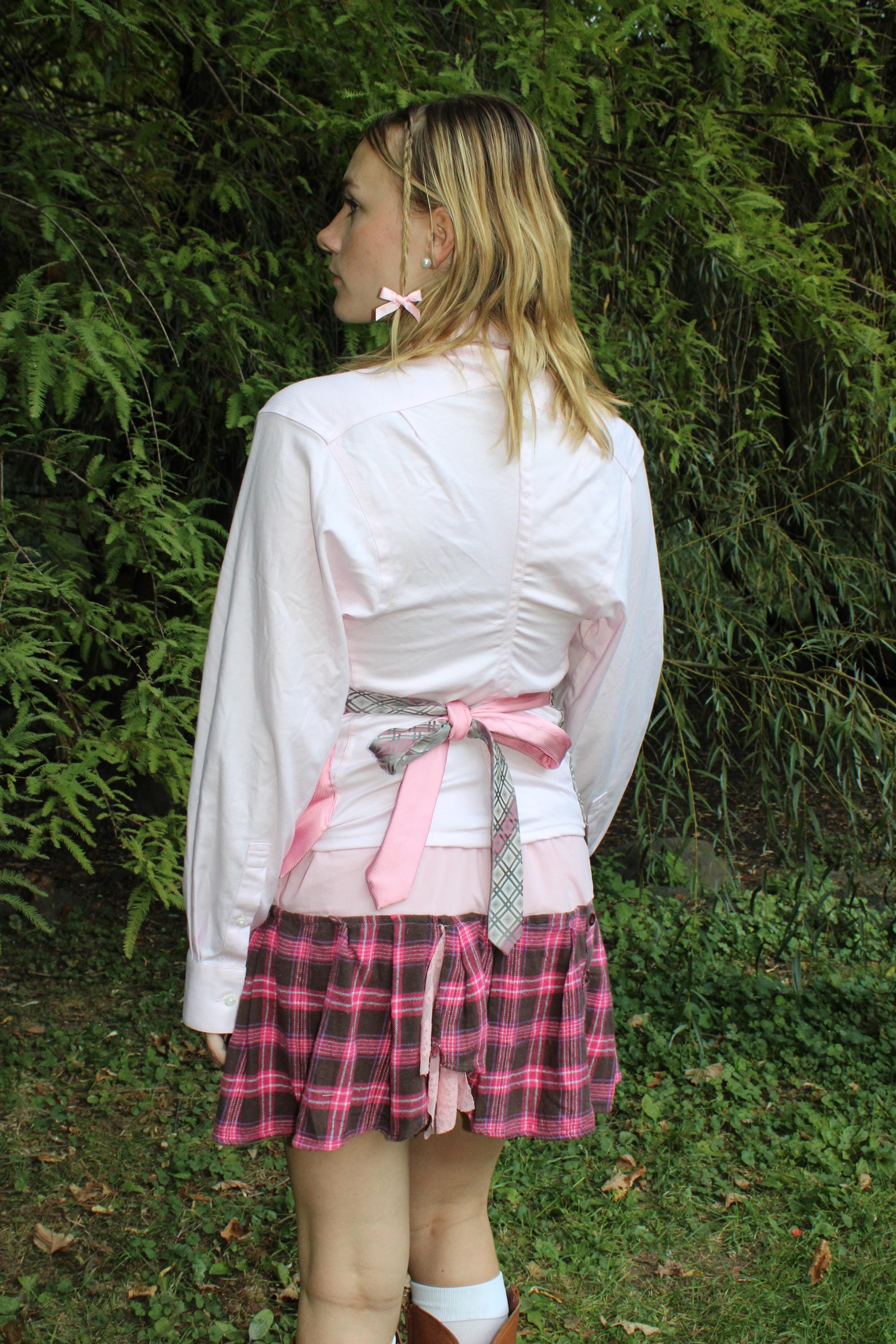 Custom Handmade Tie Button Up - Etsy