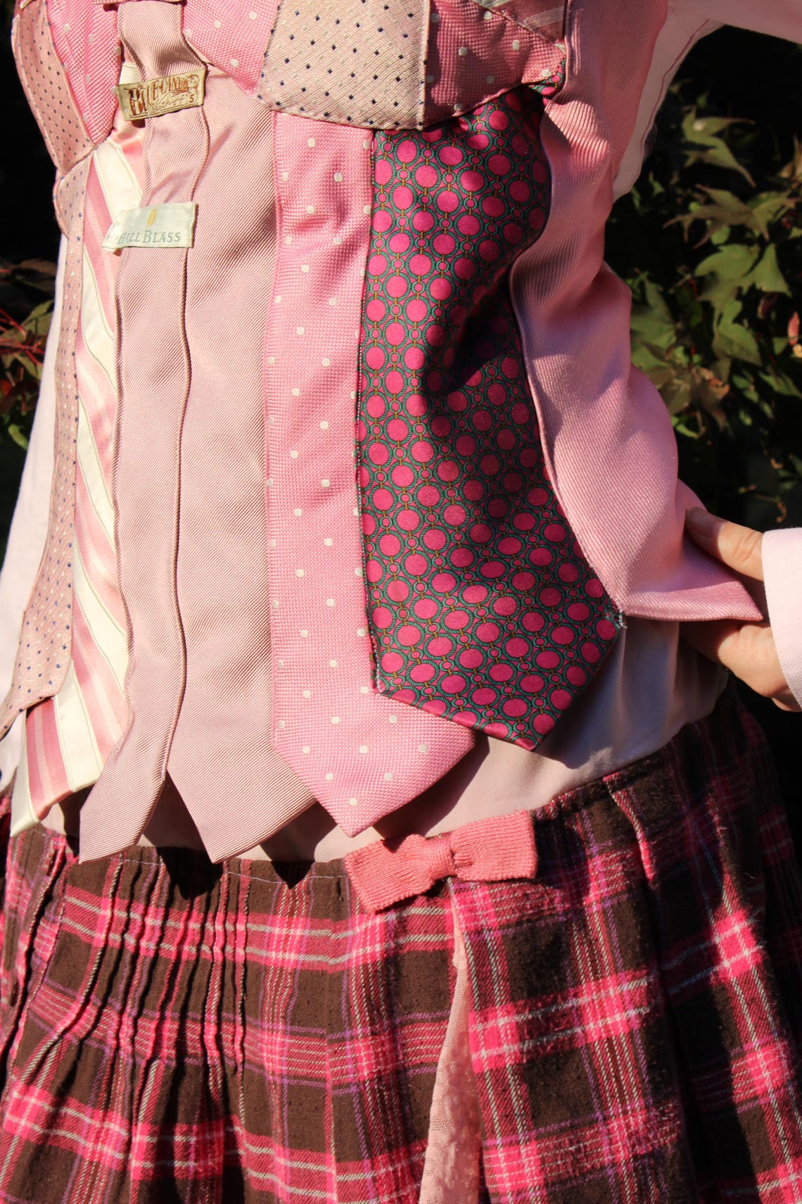 Custom Handmade Tie Button Up - Etsy