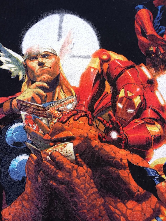 Vintage y2k Marvel Mad Engine Avengers, Thing, Wolver… - Gem