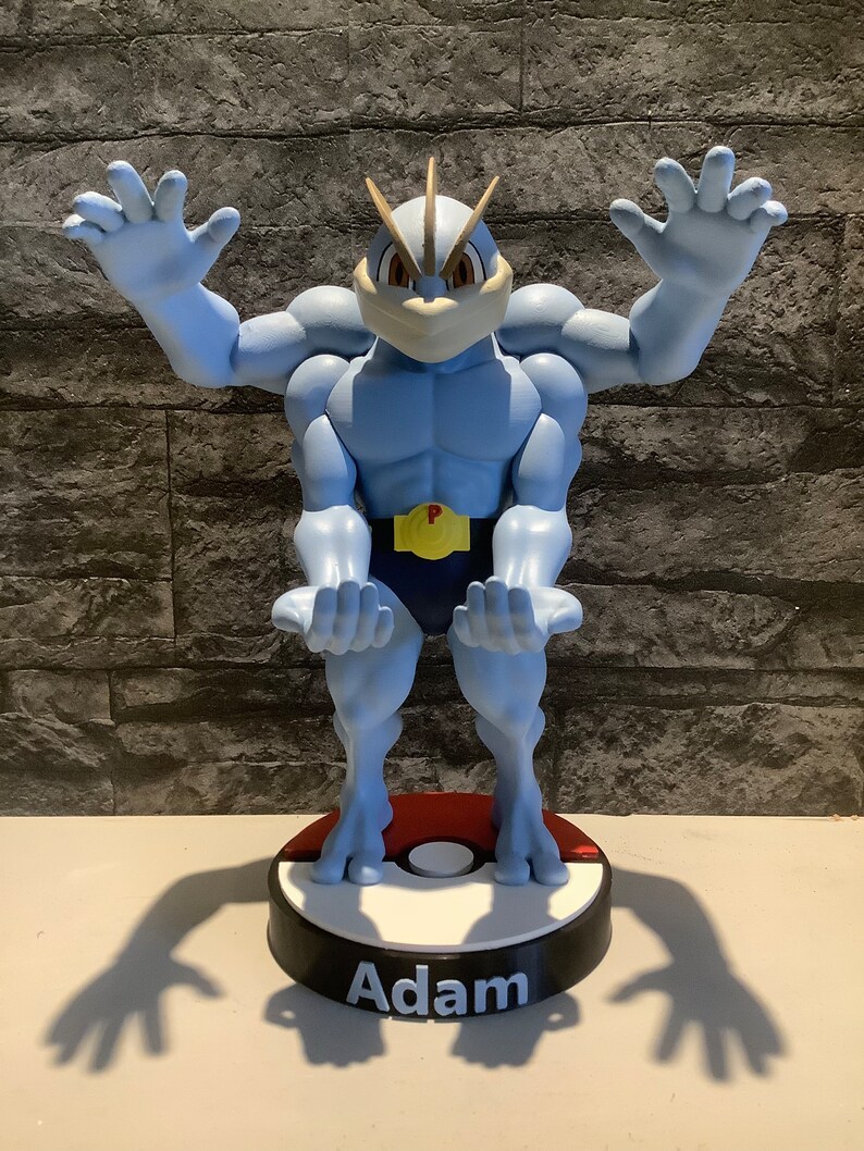 PERSONALISED Machamp Pokémon Games Controller / Mobile Phone Holder ...