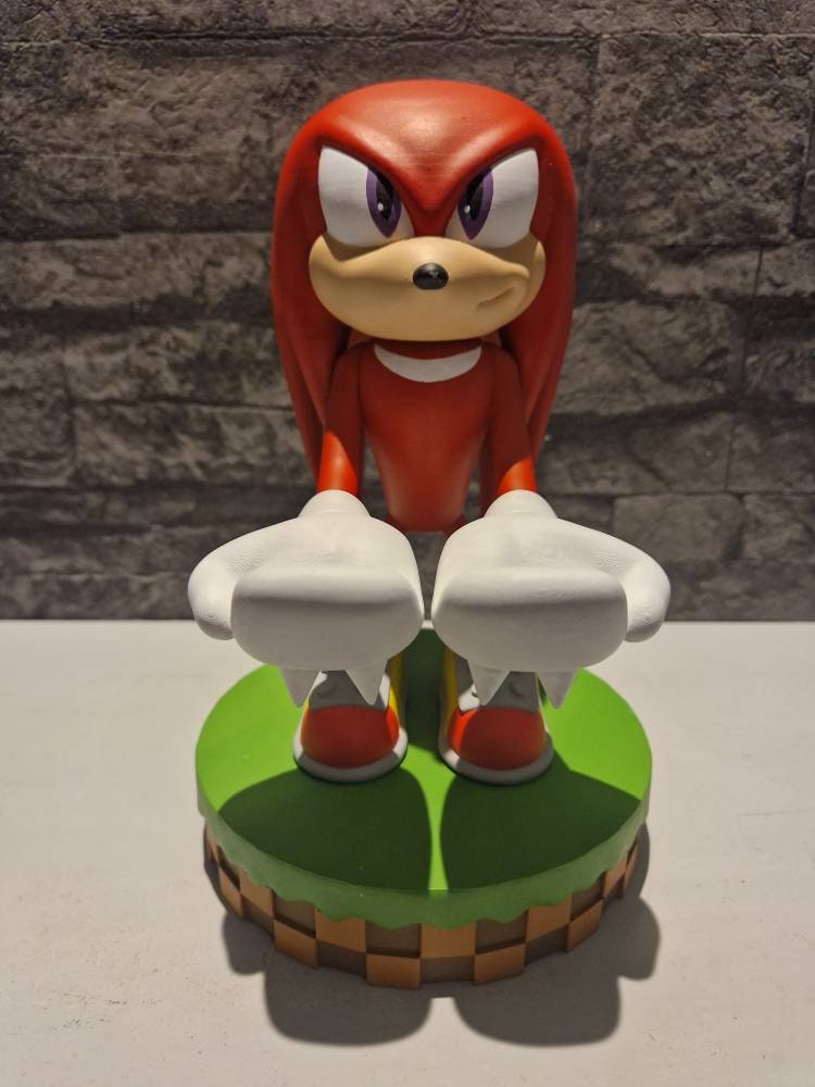 Knuckles Sonic the Hedgehog Games Controller / Mobile Phone Holder ...