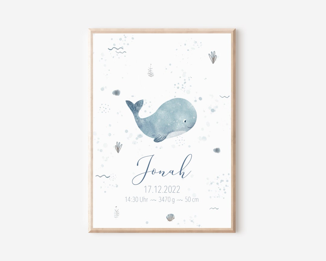 Personalized Birth Poster / Baby Birth Board / Birth Poster / Birth ...