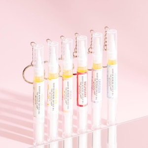 Keyring Cuticle Oil Pen 2ml / Handmade Cuticle Oil / 60 Scents to ...